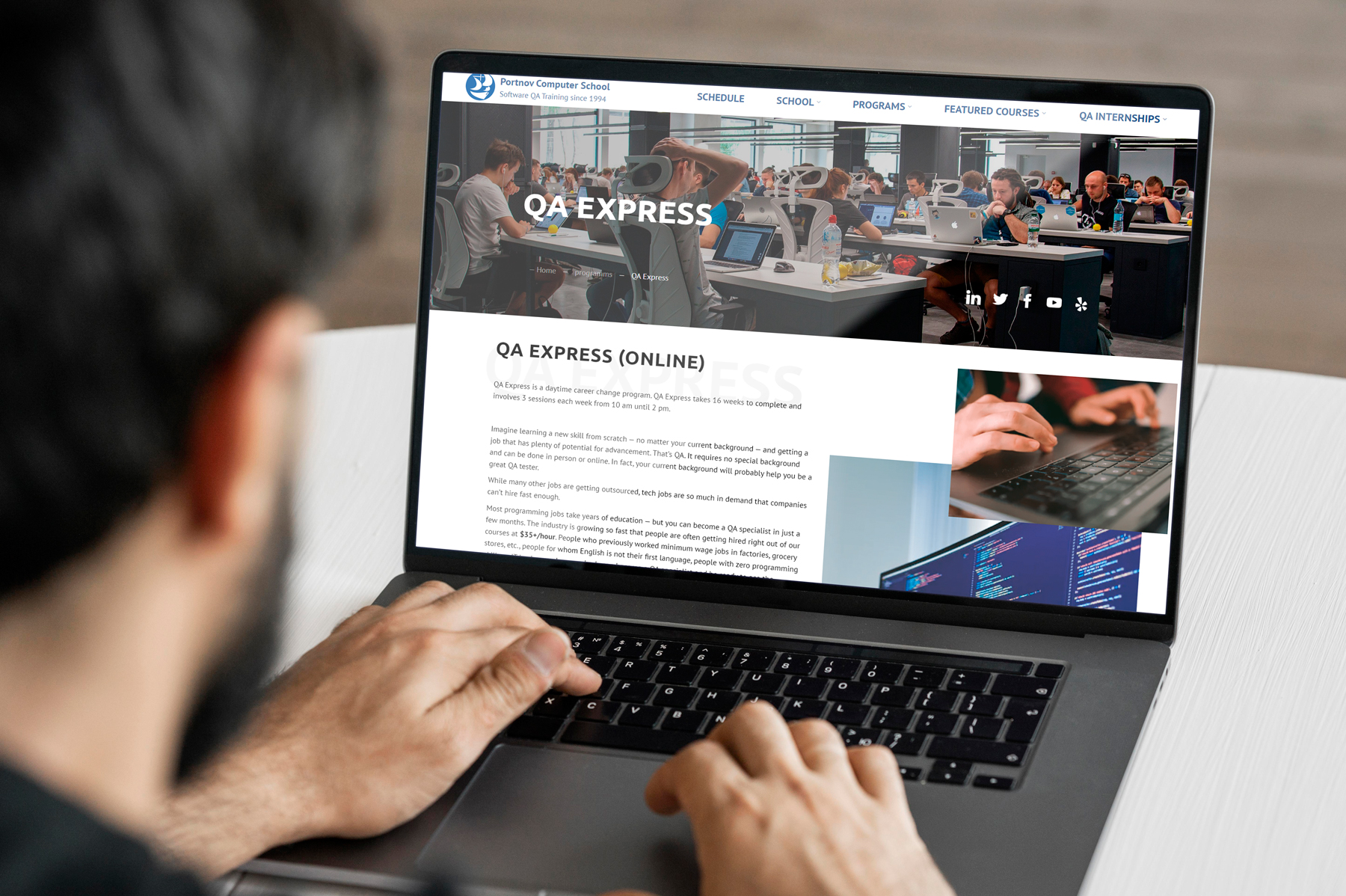 QA Express - Portnov Computer School